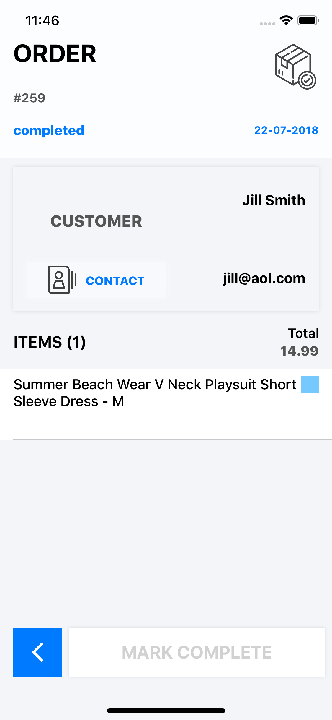 WooOrders - Woocommerce Order Manager For Mobile Written in Swift 4 Xcode IOS by agordn